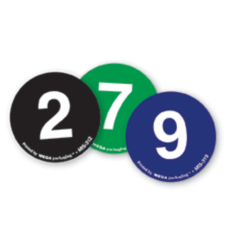 Number Labels | Inventory, Tracking & Adhesive Labels | Ampac Supplies