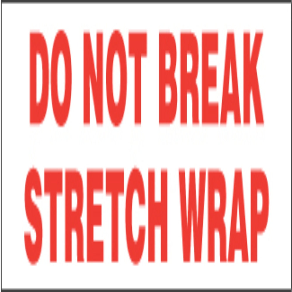 Do Not Break Stretch Wrap Tape - AMPAC