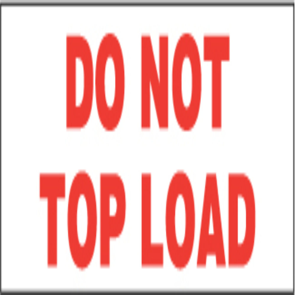 Do Not Top Load Tape for Shipping | Ampac Supplies
