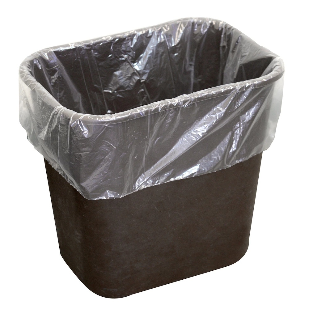 Clear Low-Density Trash Bags for Waste Disposal | Ampac Supplies