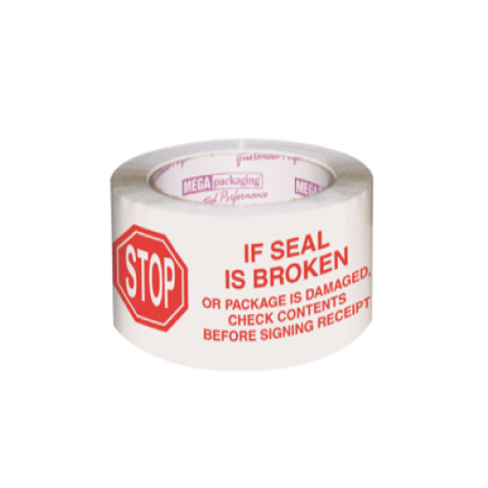 Stop If Seal Is Broken Labels 18 for Extra Security | Ampac Supplies