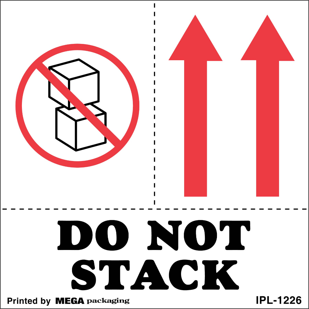 Do Not Stack Label 70 - AMPAC