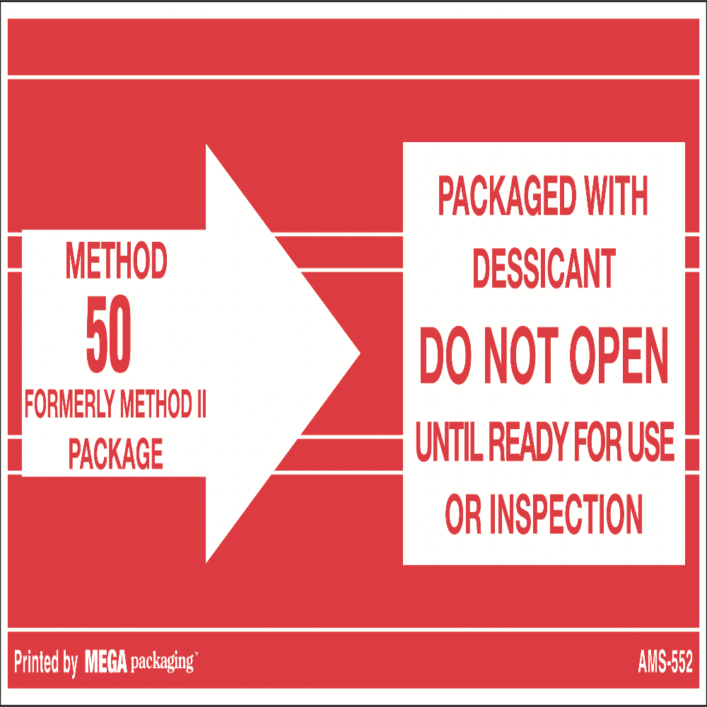 Method II Package Do Not Open Label - AMPAC
