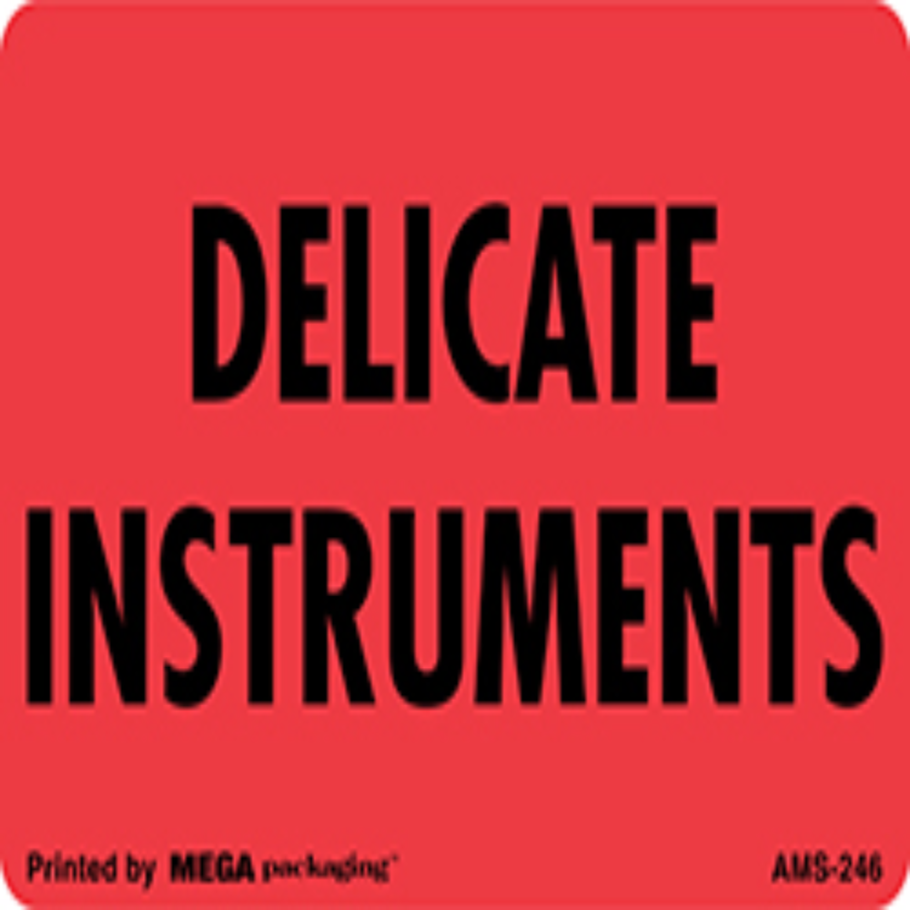Delicate Instruments Label - Ampac Supplies