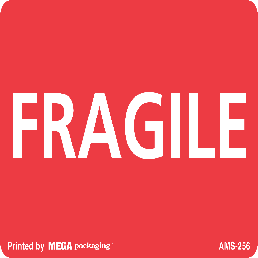 Fragile Label 12 - Ampac Supplies