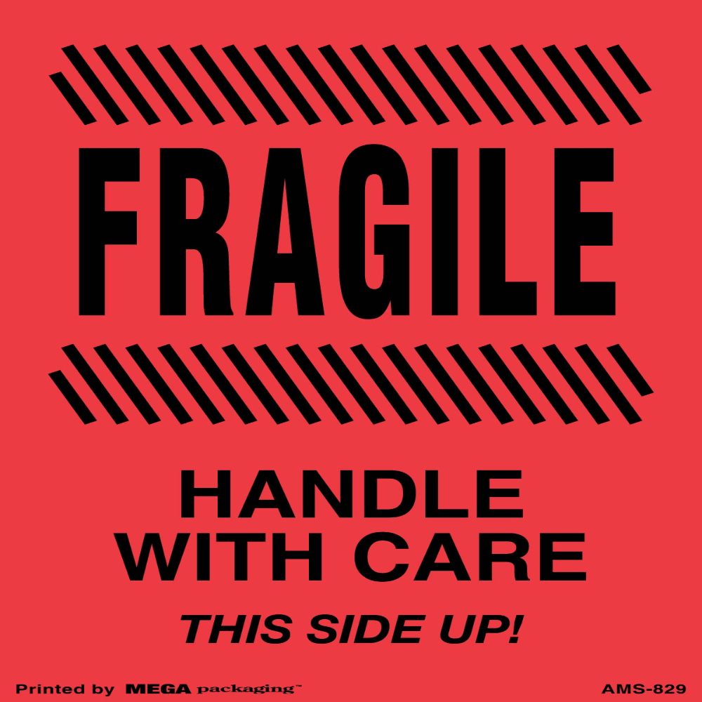 Fragile/ Handle With Care/ Side Up Label 59 - Ampac Supplies