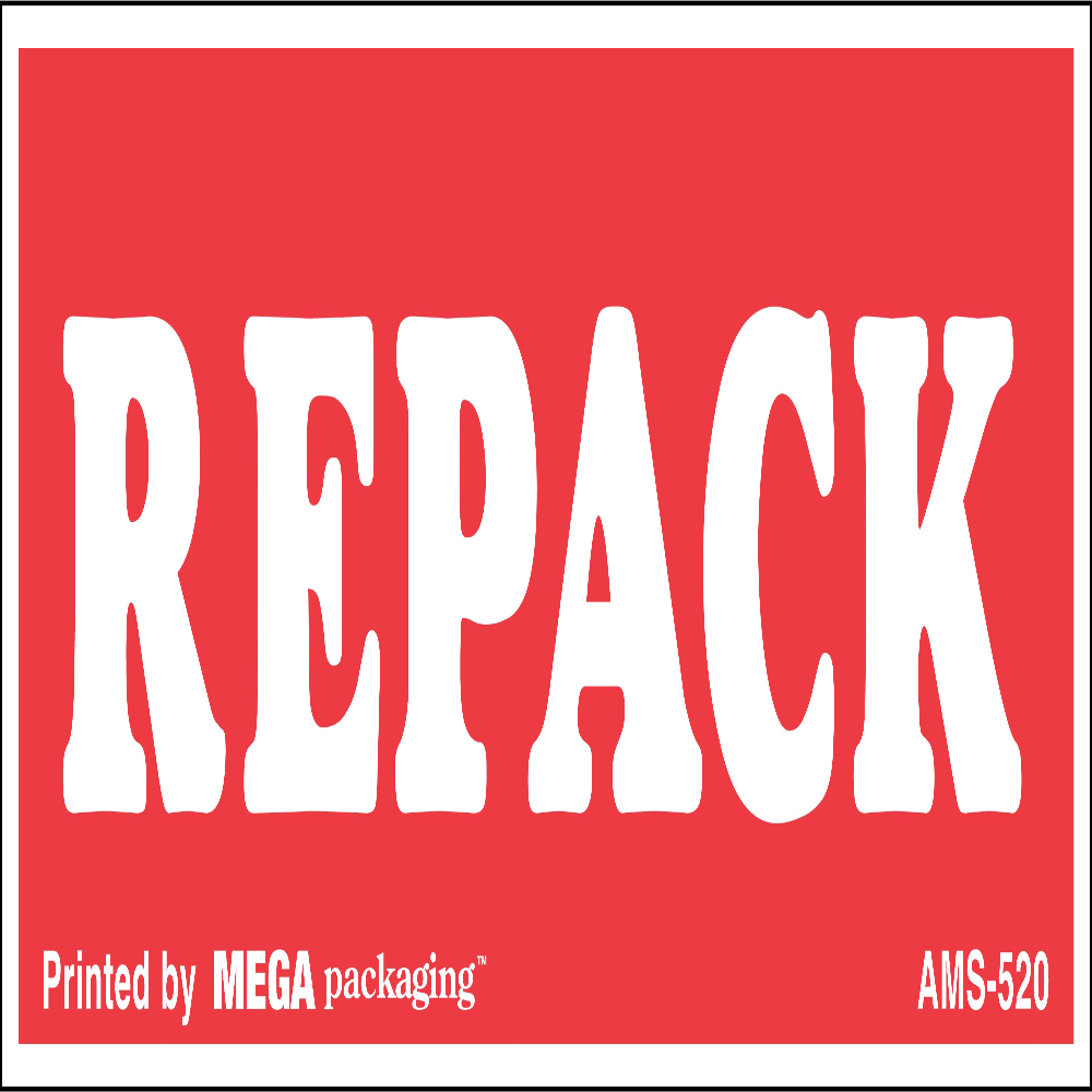 Repack Label 34 - AMPAC
