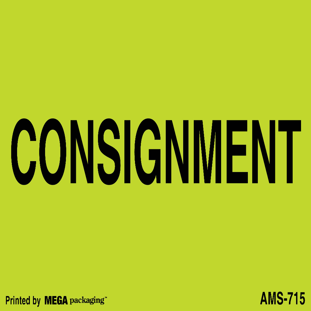 Consignment Label | Track Consignment Products with Clear Labels ...
