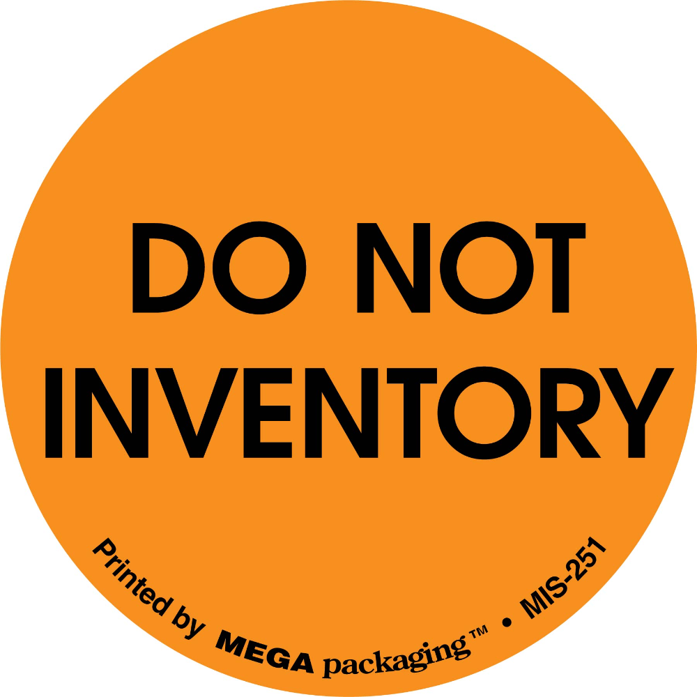 DO NOT INVENTORY Label - AMPAC