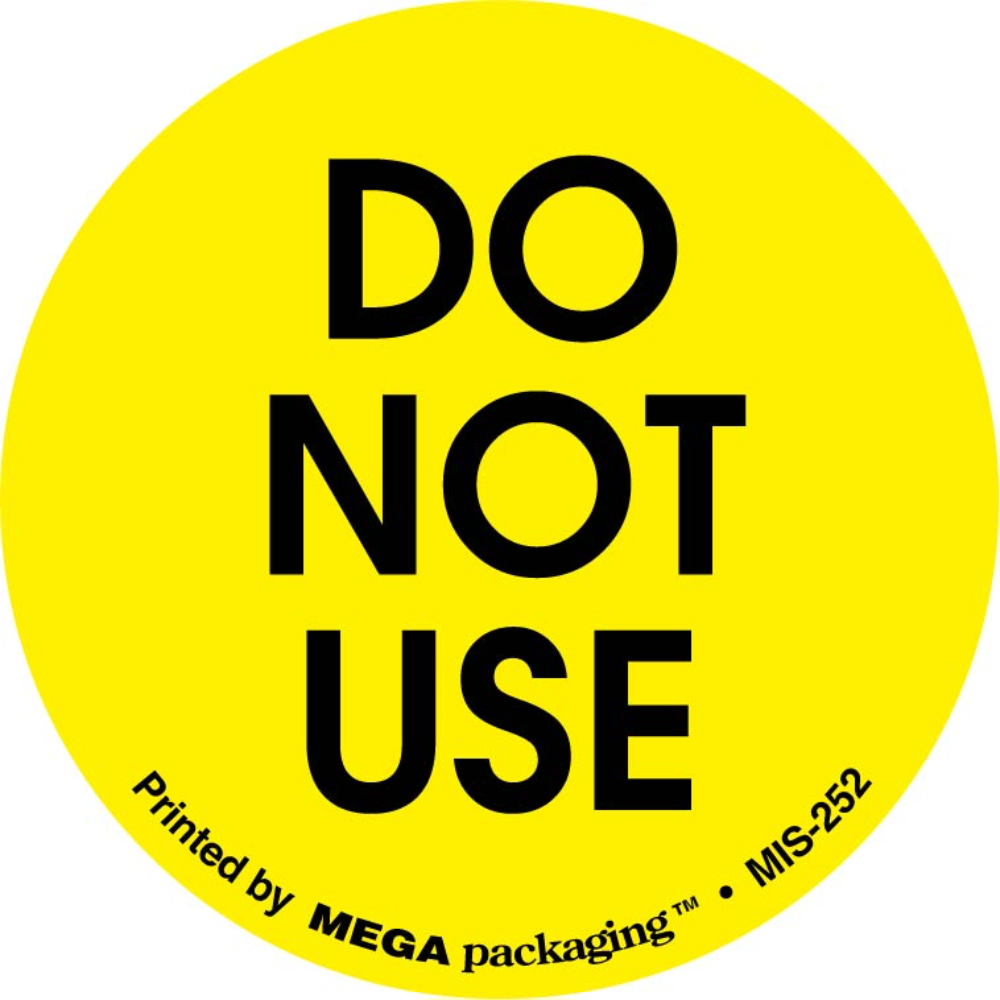 DO NOT USE Label - AMPAC