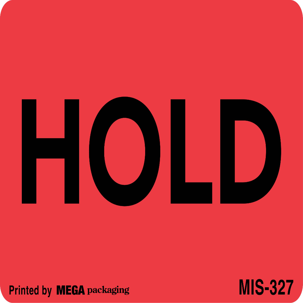 HOLD Label - AMPAC