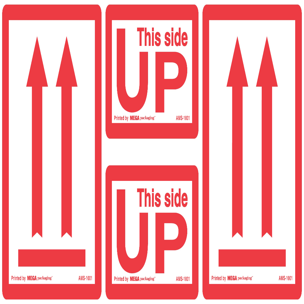 This Side Up Label - AMPAC