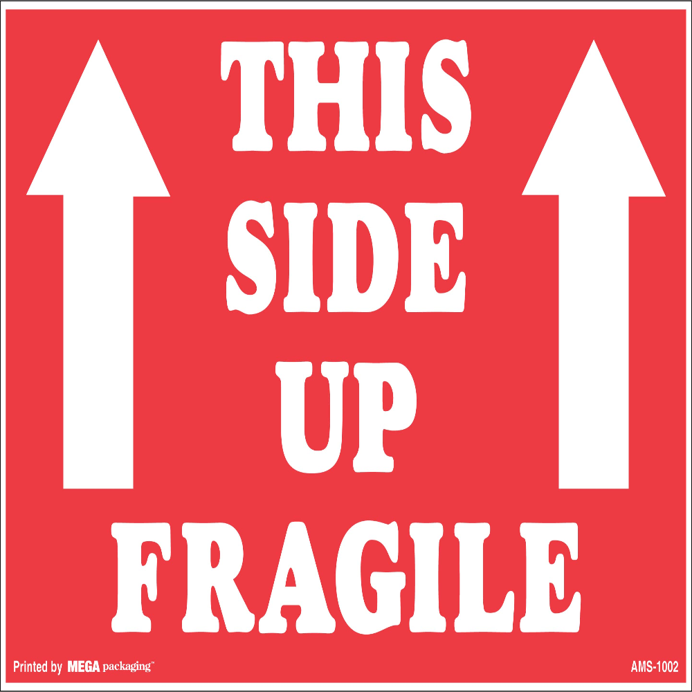Fragile This Side Up Label | Protect Your Items During Transport