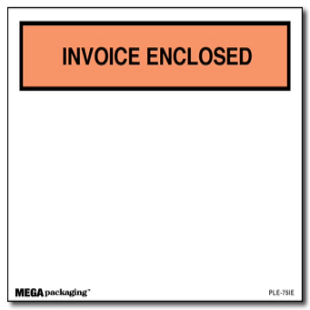 Invoice Enclosed Labels for Secure Shipments | Shop Now