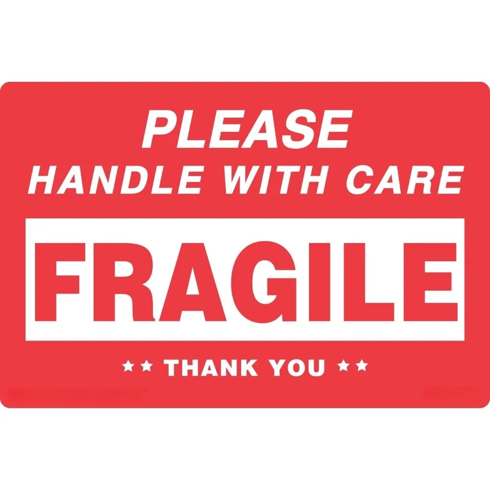 Please Handle with Care Fragile Label 91 | Protect Your Fragile Goods ...