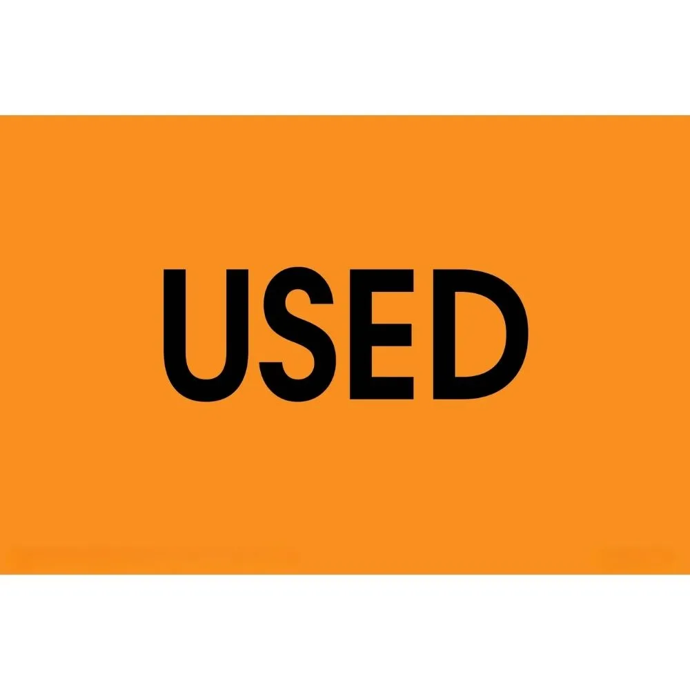 Used Label | Clearly Mark Used Items for Easy Identification | Ampac Supplies