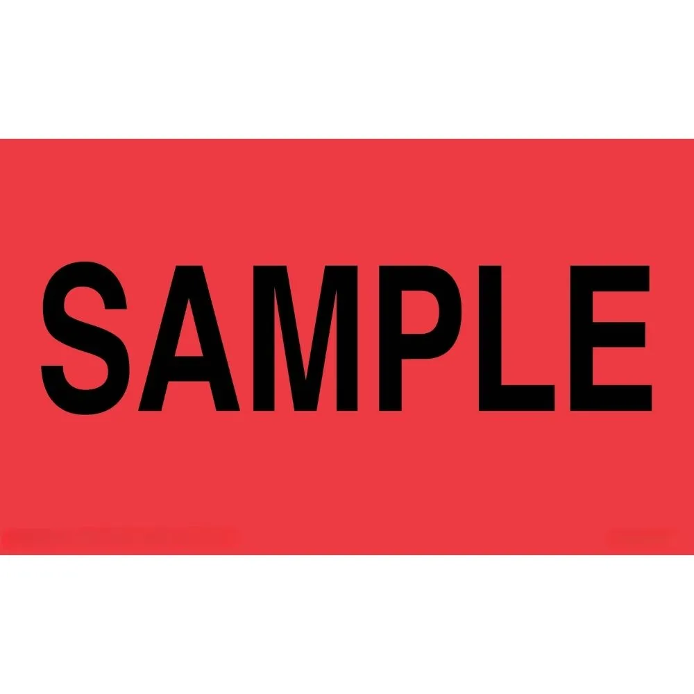 Sample Label 48 | Easily Identify and Track Samples with Clear Labeling ...