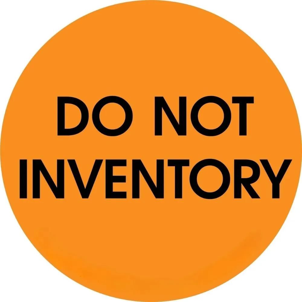 Do Not Inventory Label | Prevent Inventory Tracking for Certain Items ...
